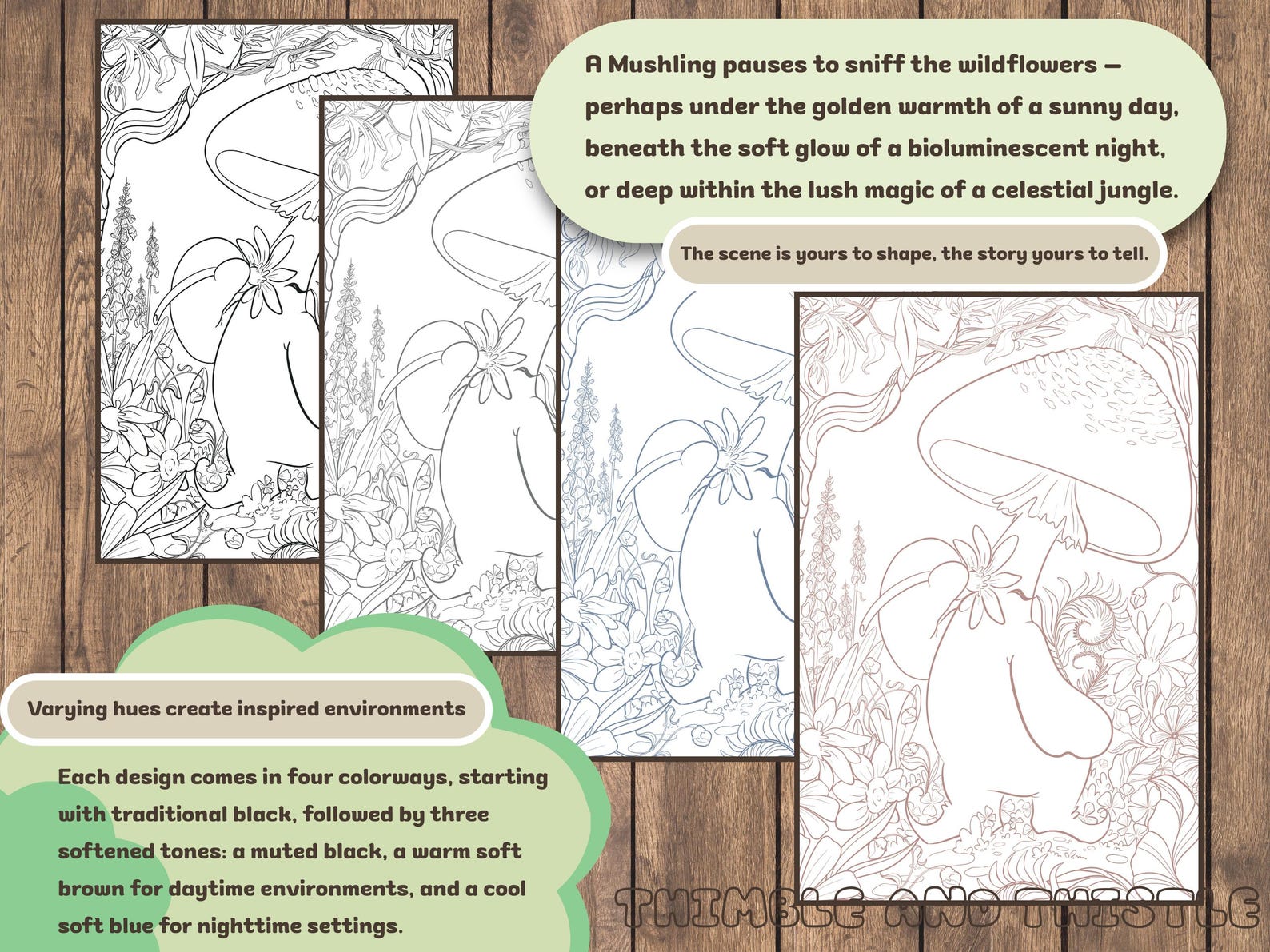 Design Your Own Mushling Coloring Pages - Pages for Ponyo - Coloring ...