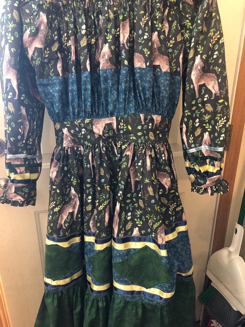 Cherokee Tear Dress Ribbon Dress Ceremonial Dress Sundance - Etsy