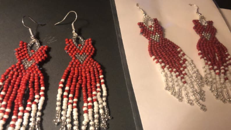 MMIW Red Dress Beading Pattern - Etsy