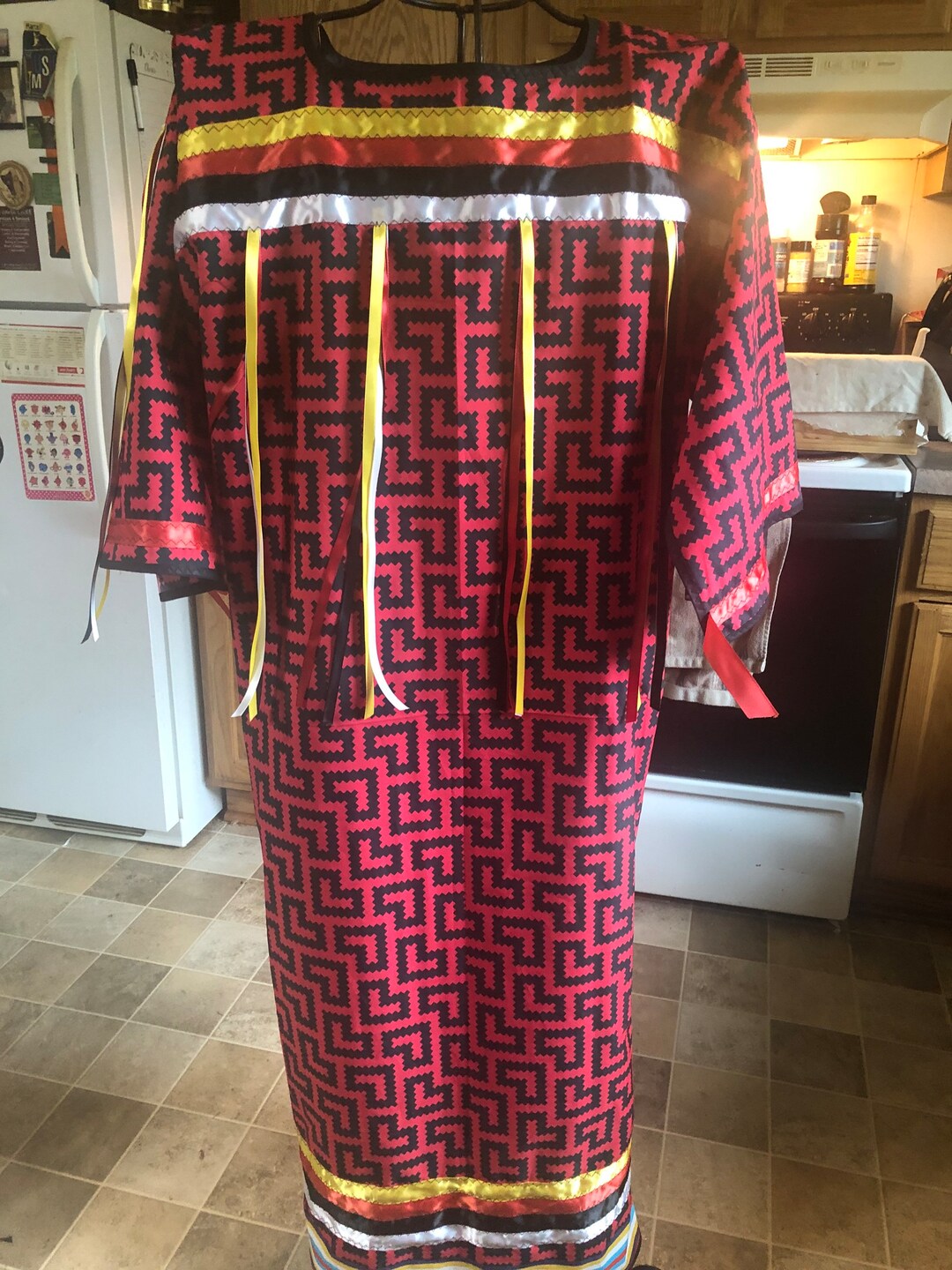 Ceremonial Wear, Ribbon Dresses, Pow Wow Regalia, Prayer Clothing - Etsy