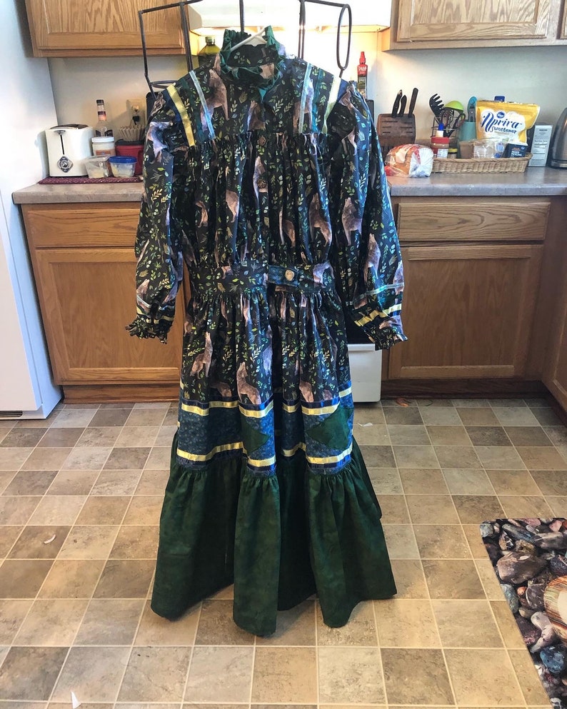 Cherokee Tear Dress Ribbon Dress Ceremonial Dress Sundance - Etsy