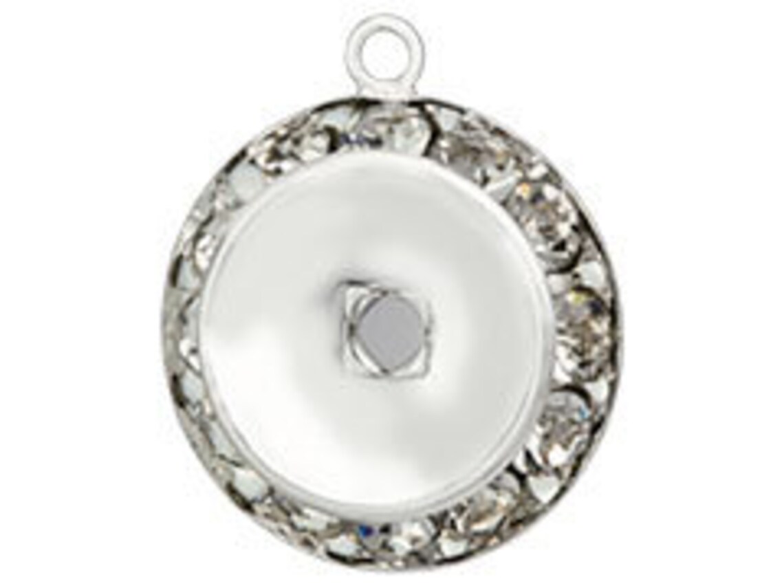 Set of 4 Crystal Bezeled Rivoli Holder for Swarovski 1122 18mm - Etsy