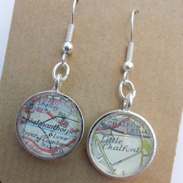 Upcycled Maps - Etsy