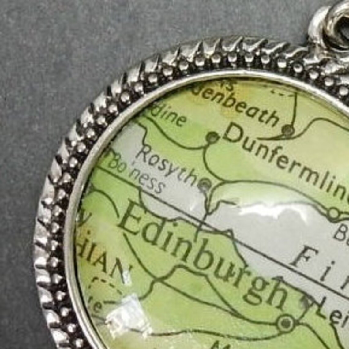 Custom Map Keychain Perfect for Long Distance Gift and for | Etsy