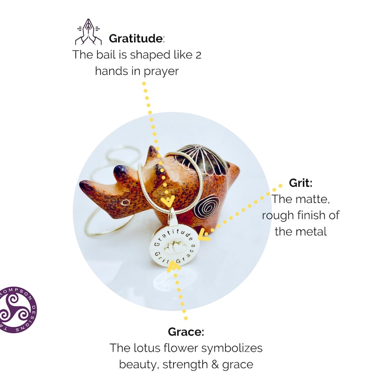 Gratitude Necklace - Etsy