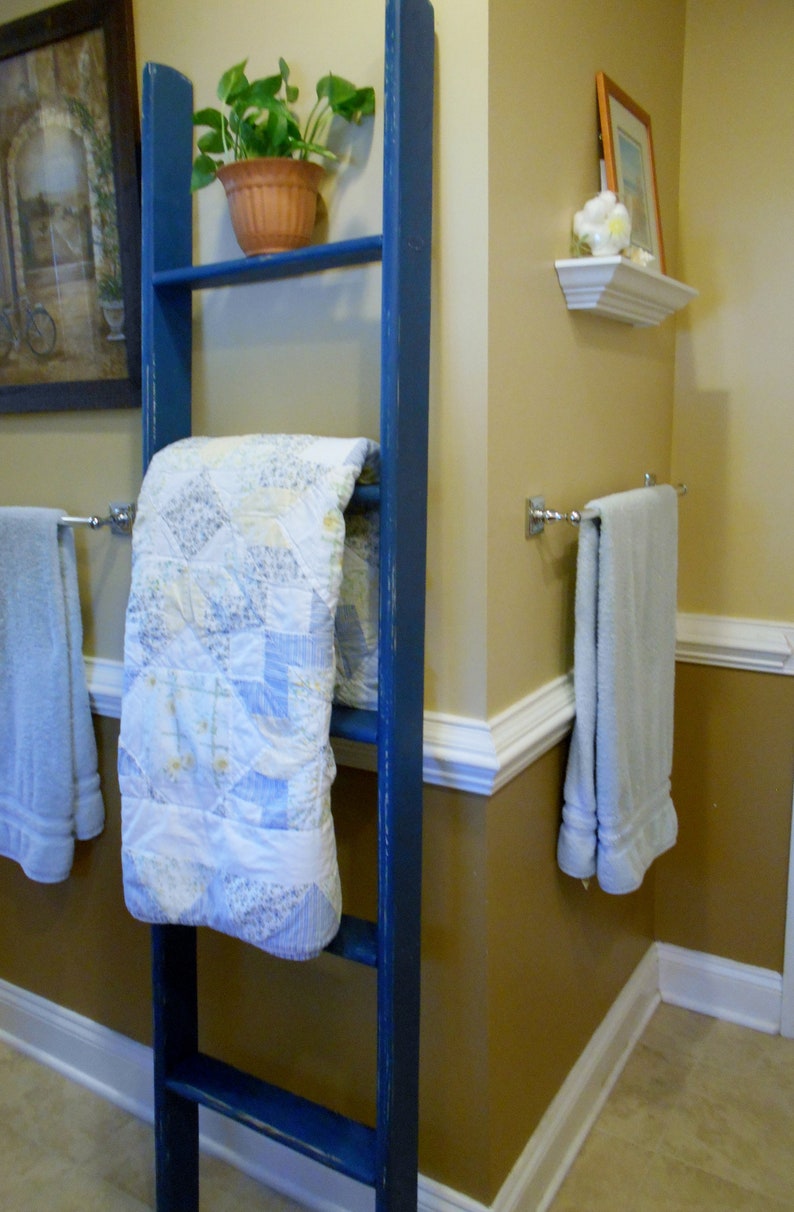 LARGE LADDER Rustic Ladder Vintage Ladder Reclaimed Ladder | Etsy