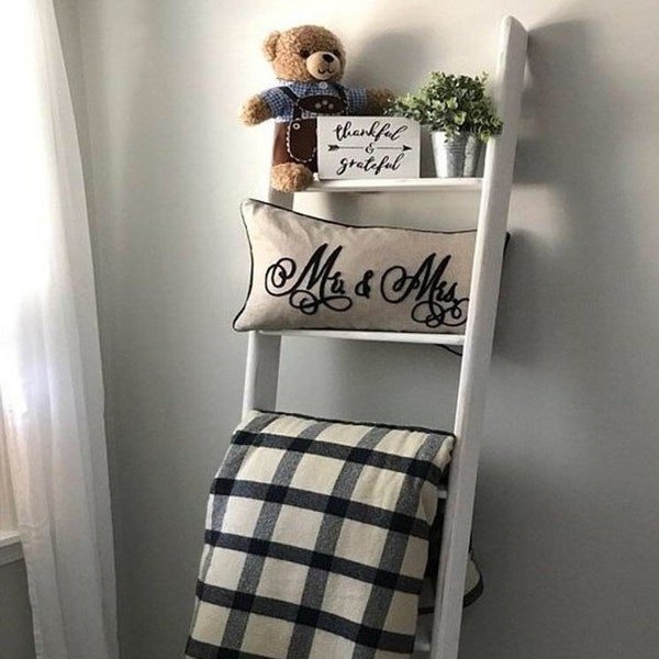 Rustic Ladder Rack - Etsy