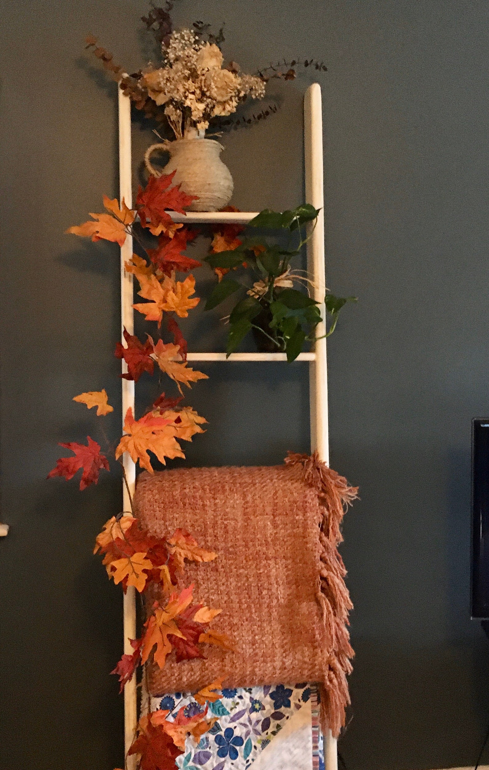 White Blanket Ladder Blanket Ladder 6 Ft - Etsy