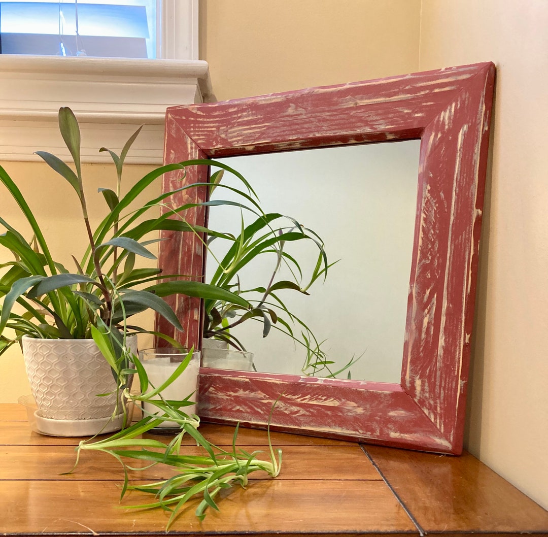 Rustic Mirror, Rustic Wall Mirror, Small Rustic Mirror - Etsy