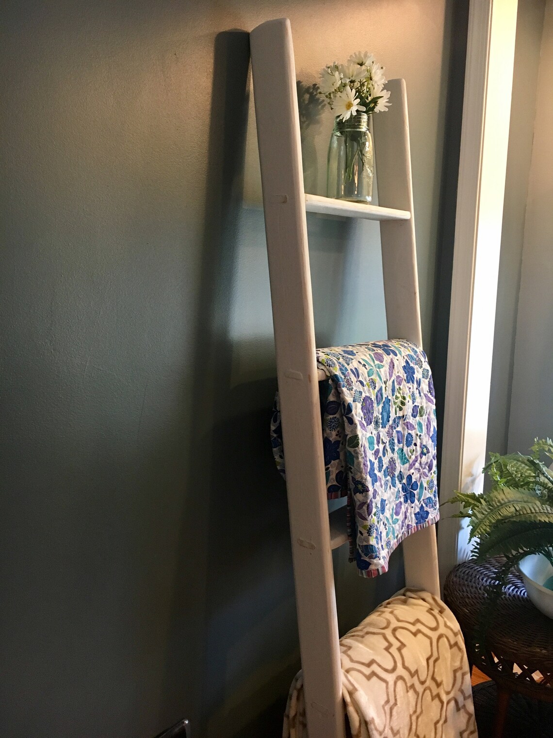 WHITE RACK Baby Blanket Rack Quilt Rack - Etsy