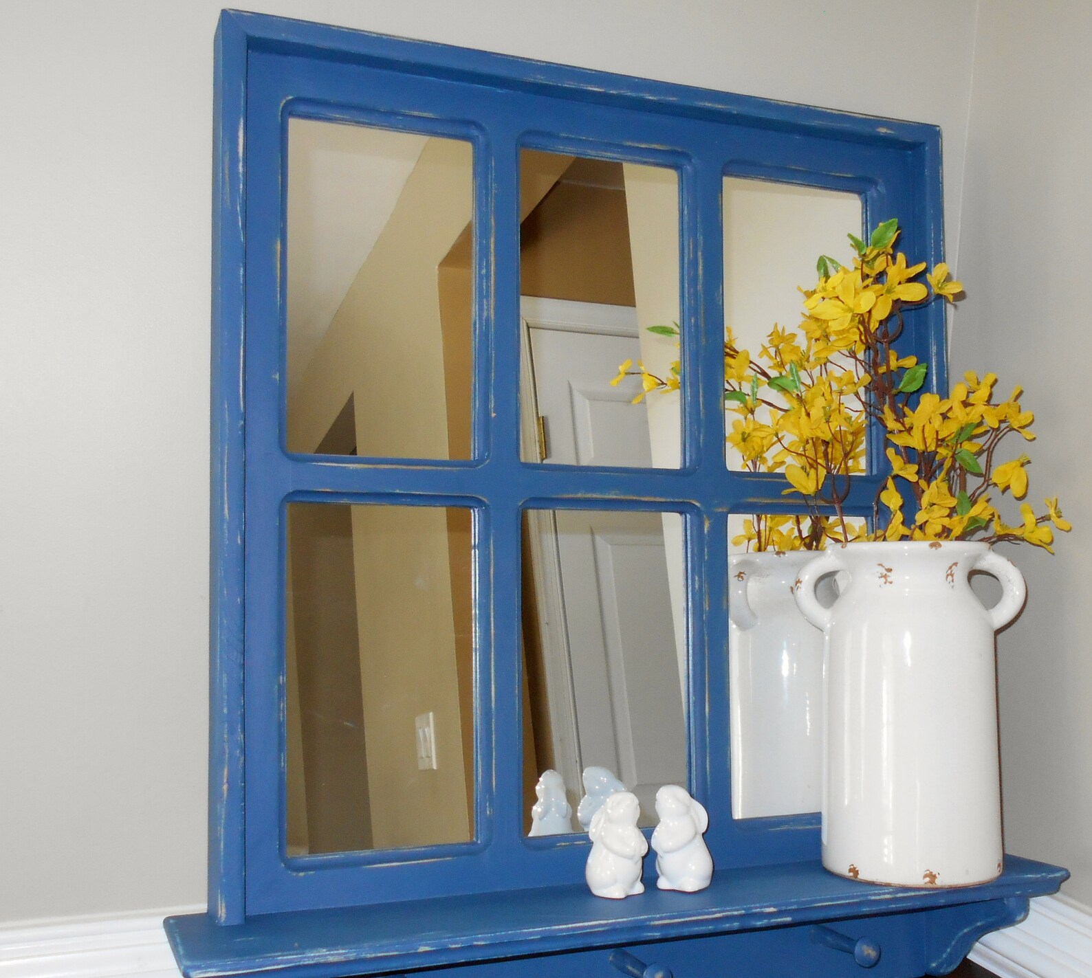 Window Mirror Mirror Wall Decor Window Pane Mirror Mirror - Etsy