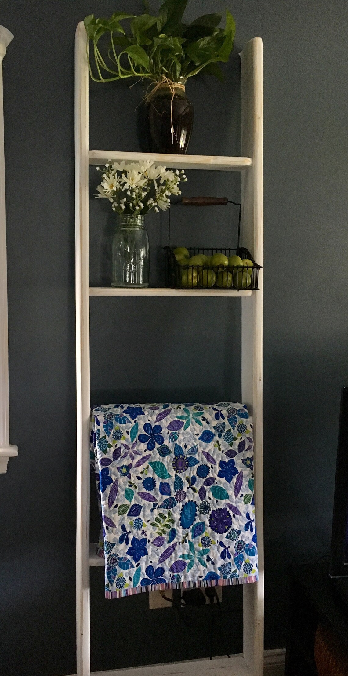 WHITE RACK Baby Blanket Rack Quilt Rack - Etsy