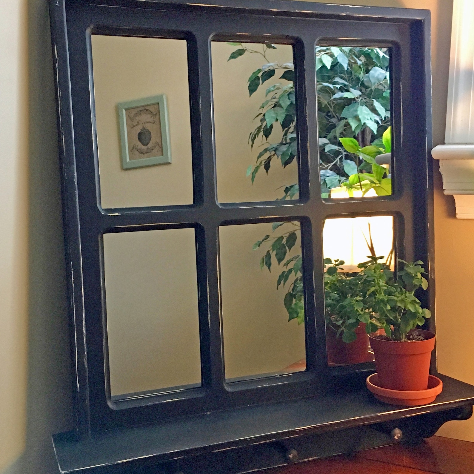 Window Mirror Mirror Wall Decor Window Pane Mirror Mirror - Etsy