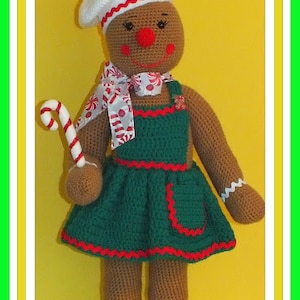Chip & Cookie Christmas Gingerbread Doll Pattern© Updated!! - Etsy