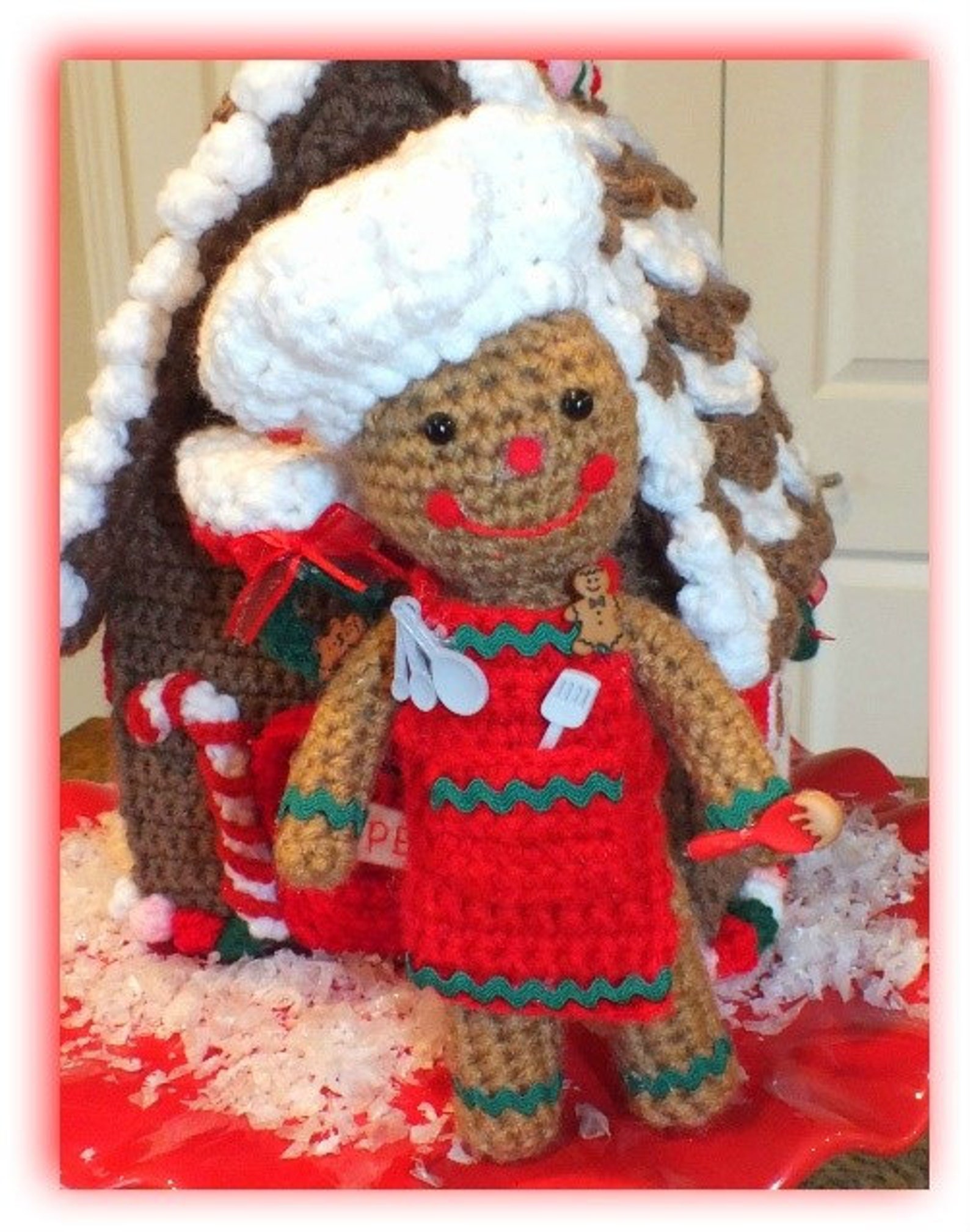 Christmas Gingerbread Crochet Doll Family Pattern© - Etsy