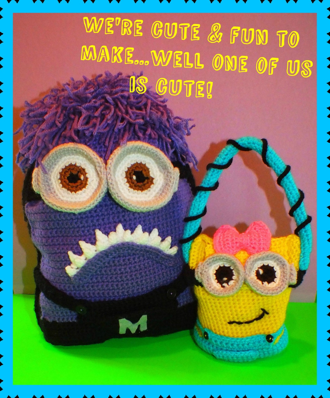 Minion Monster Inspired Backpack & Purse Pattern© - Etsy