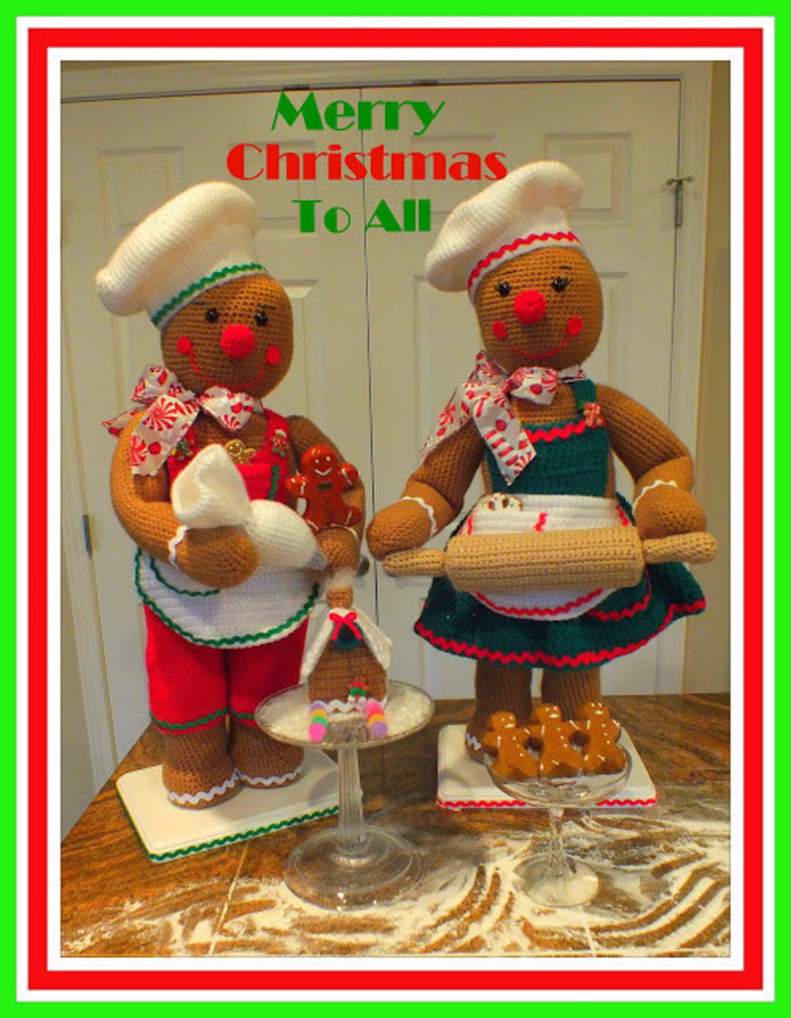 Chip & Cookie Christmas Gingerbread Doll Pattern© Updated!! - Etsy