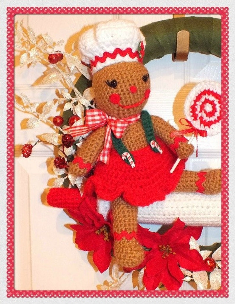 Christmas Gingerbread Crochet Doll Family Pattern© - Etsy