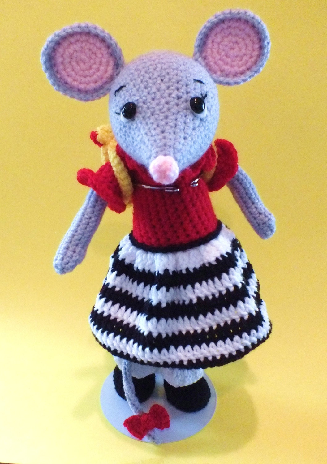 Little Mindy Mouse Dolls & Ring Toss Hat Pattern© - Etsy