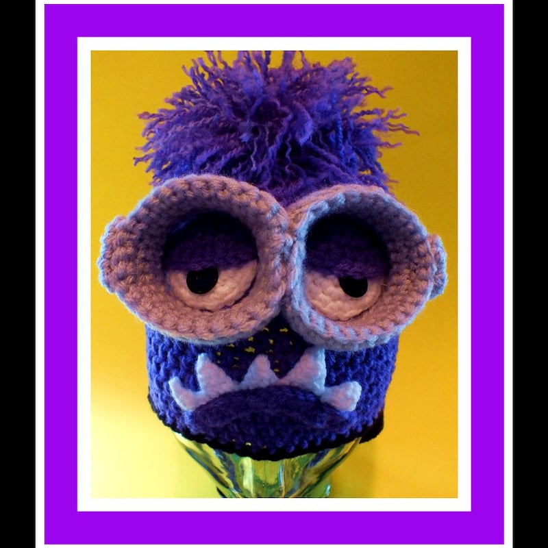 Paarse minion - Etsy Nederland