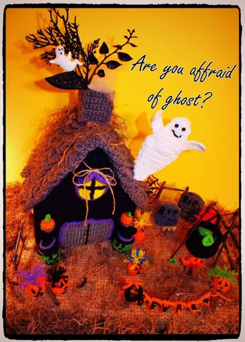 Halloween Haunted House Crochet Pattern© - Etsy