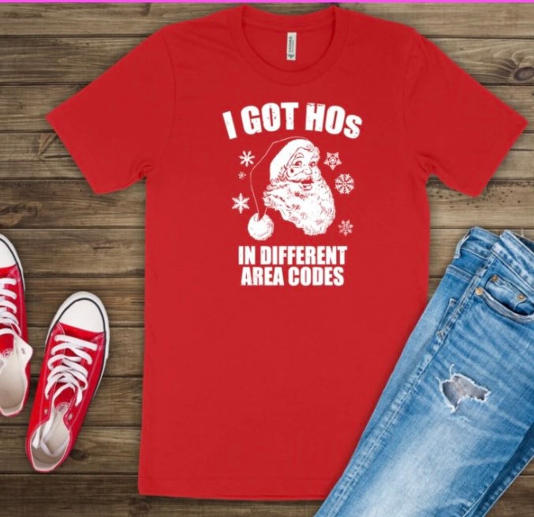 Ho s In Different Area Codes Christmas Shirt Santa Etsy ho-s-in-different-area-codes-christmas-shirt-santa-etsy