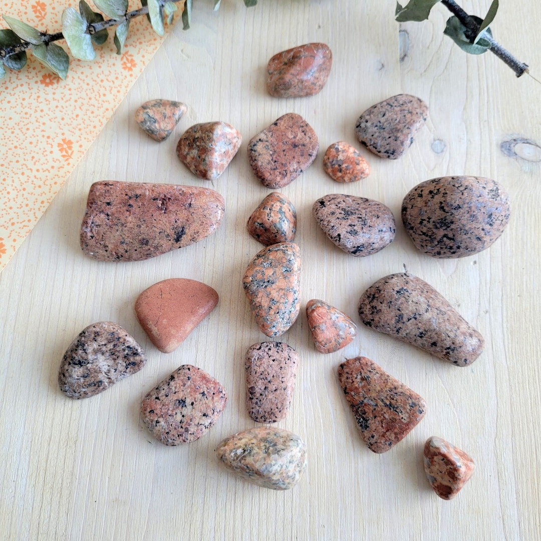 Speckled Rocks, Pink Rock, Colored Rocks, Speckled Stone, Natural Stone ...