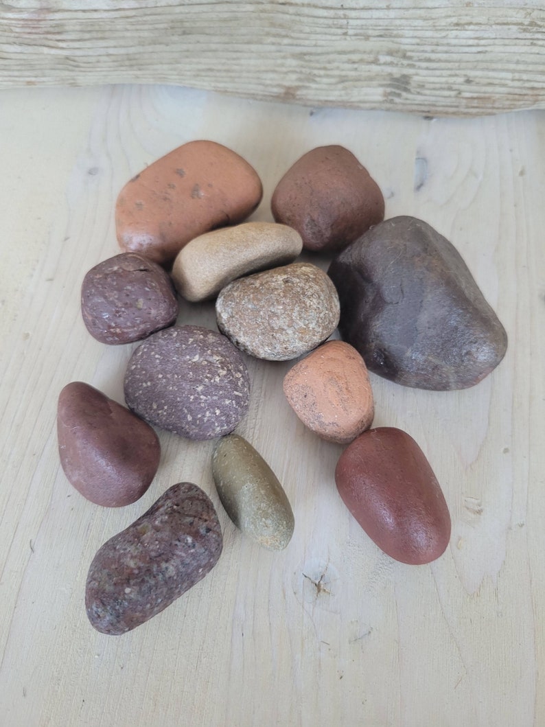 Speckled River Rocks Red River Rock Colored Rocks Speckled - Etsy