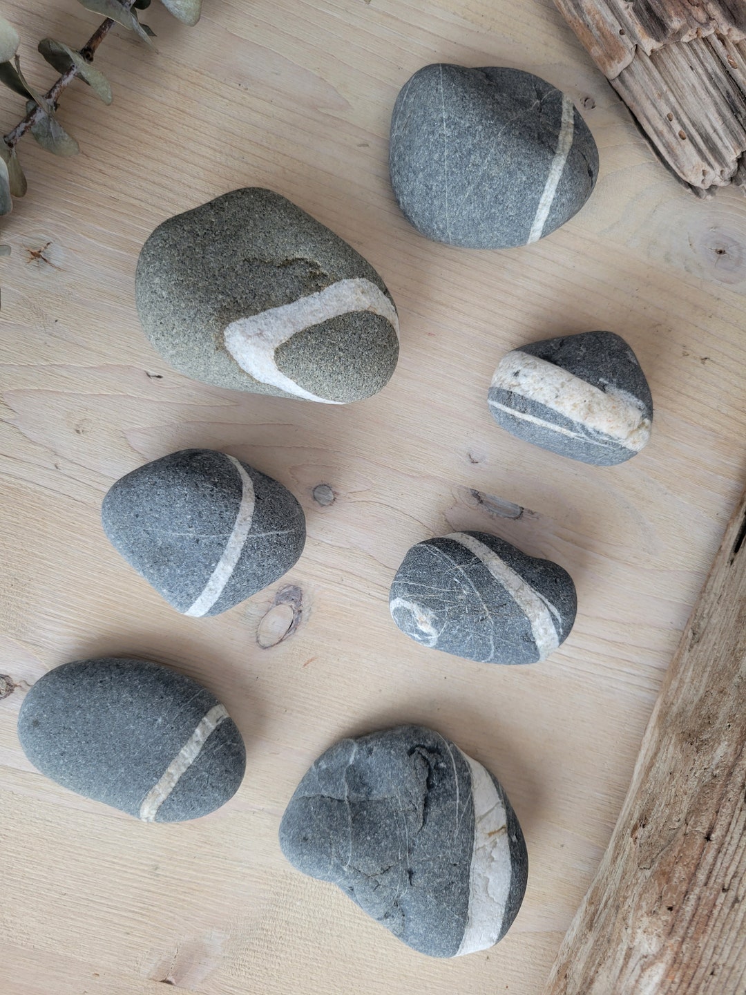 Wishing Stone, Beach Rock, Gift, Natural Stone, Sea Stones, Raw Carin ...