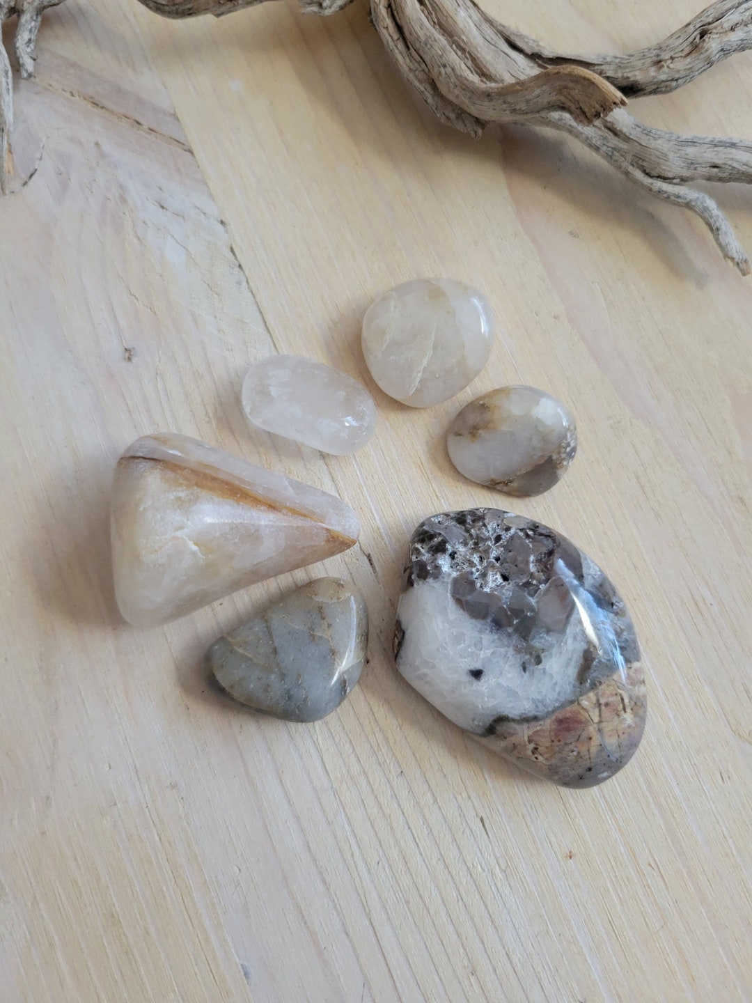 Ocean Rocks, Quart Beach Rocks, 6 Count, Beach Stones, Beach Treasures ...