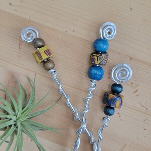 Boho Plant Stake, Plant Décor, Plant Stake, Wire Plant Stake, Planter ...