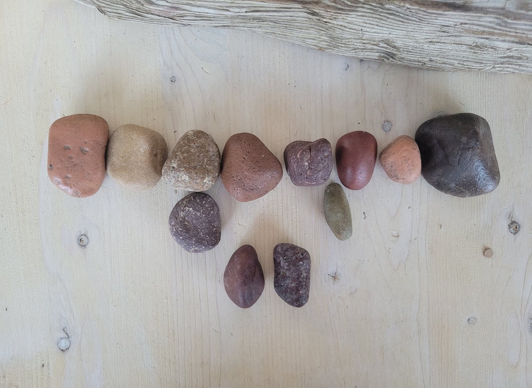 Speckled River Rocks, Red River Rock, Colored Rocks, Speckled Stone ...