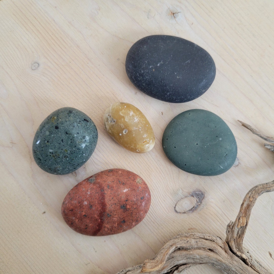 Ocean Rocks, Colorful, Beach Rocks 5, Beach Stones, Beach Treasures ...