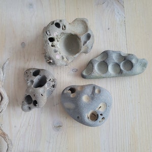Hagstone Beach Holey Stone, Healing Stone, Unique Beach Stone, Holey ...