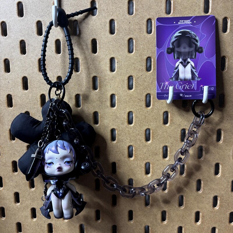 Skullpanda Keychain - Etsy