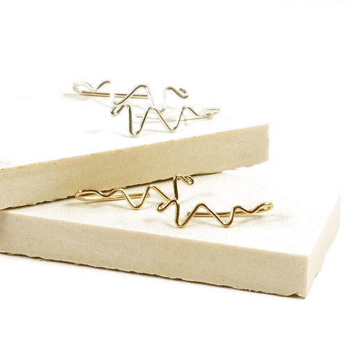 Sterling Silver Infinity Ear Climber Crawler Earrings With - Etsy