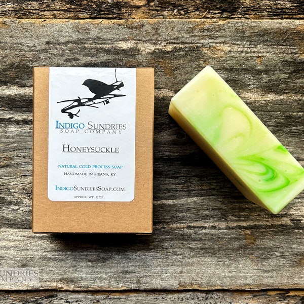 Honeysuckle Soap - Etsy