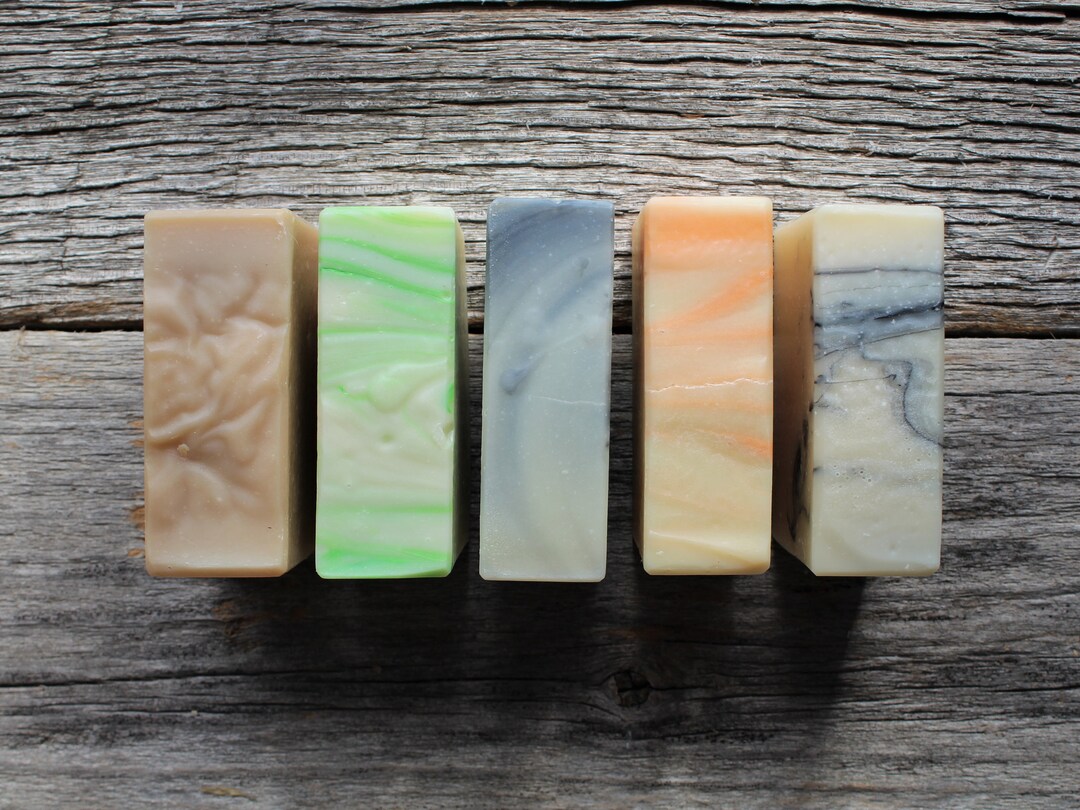Any 5 Bars of Our Handmade Cold Process Soaps / Lots of Choices - Etsy