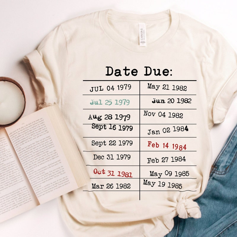 Library Due Date - Etsy