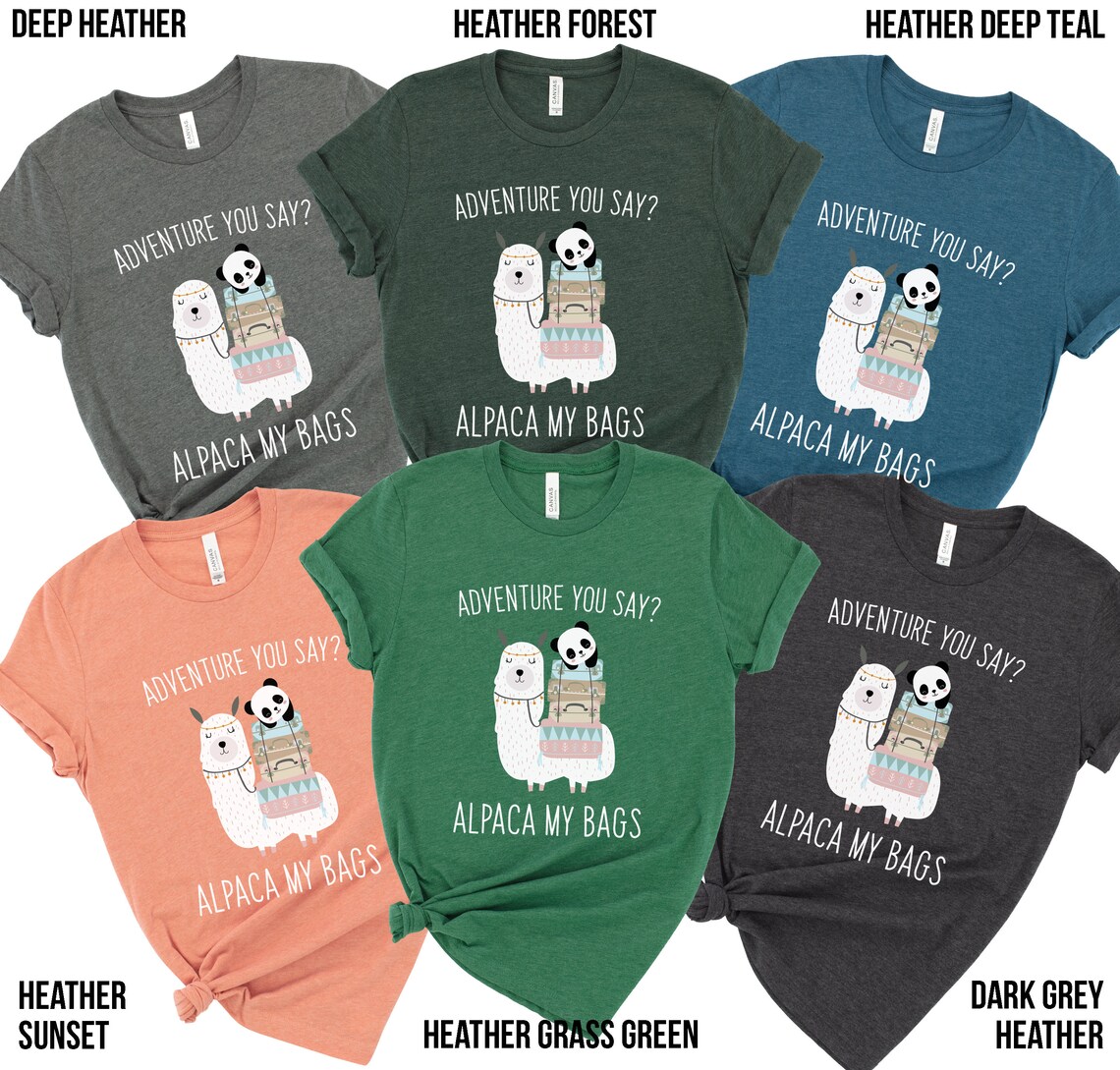 Adventure You Say Alpaca My Bags i'll Pack My Bags | Etsy