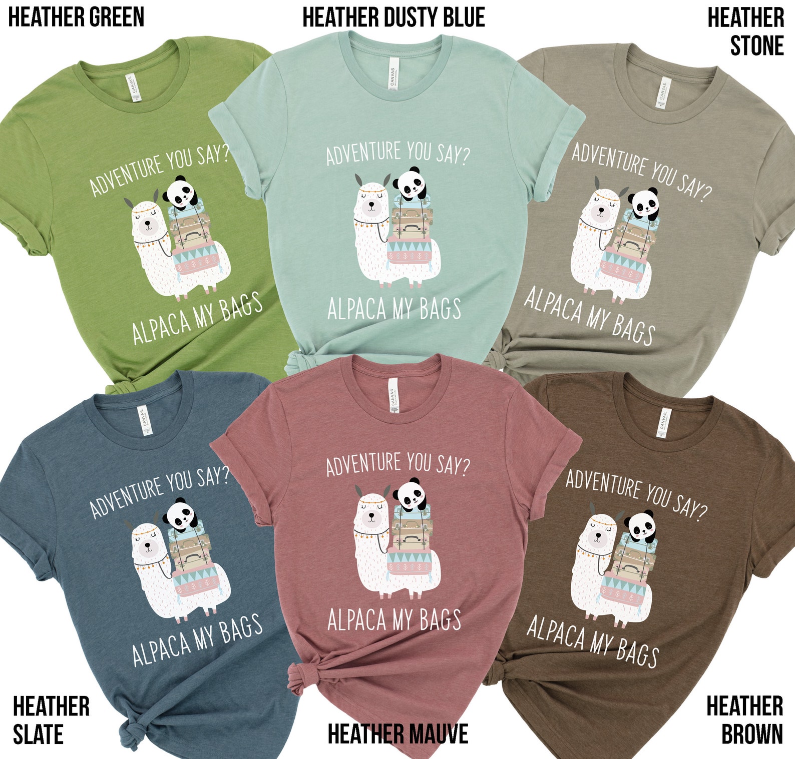 Adventure You Say Alpaca My Bags i'll Pack My Bags | Etsy