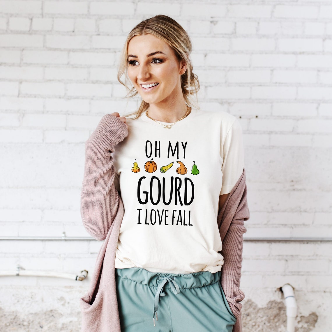 Oh My Gourd Fall Autumn Harvest Pumpking Plants Hillariously - Etsy