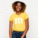 Deliciously Soft Letter M Costume Tees - Etsy