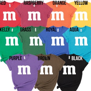 Deliciously Soft Letter M Costume Tees - Etsy