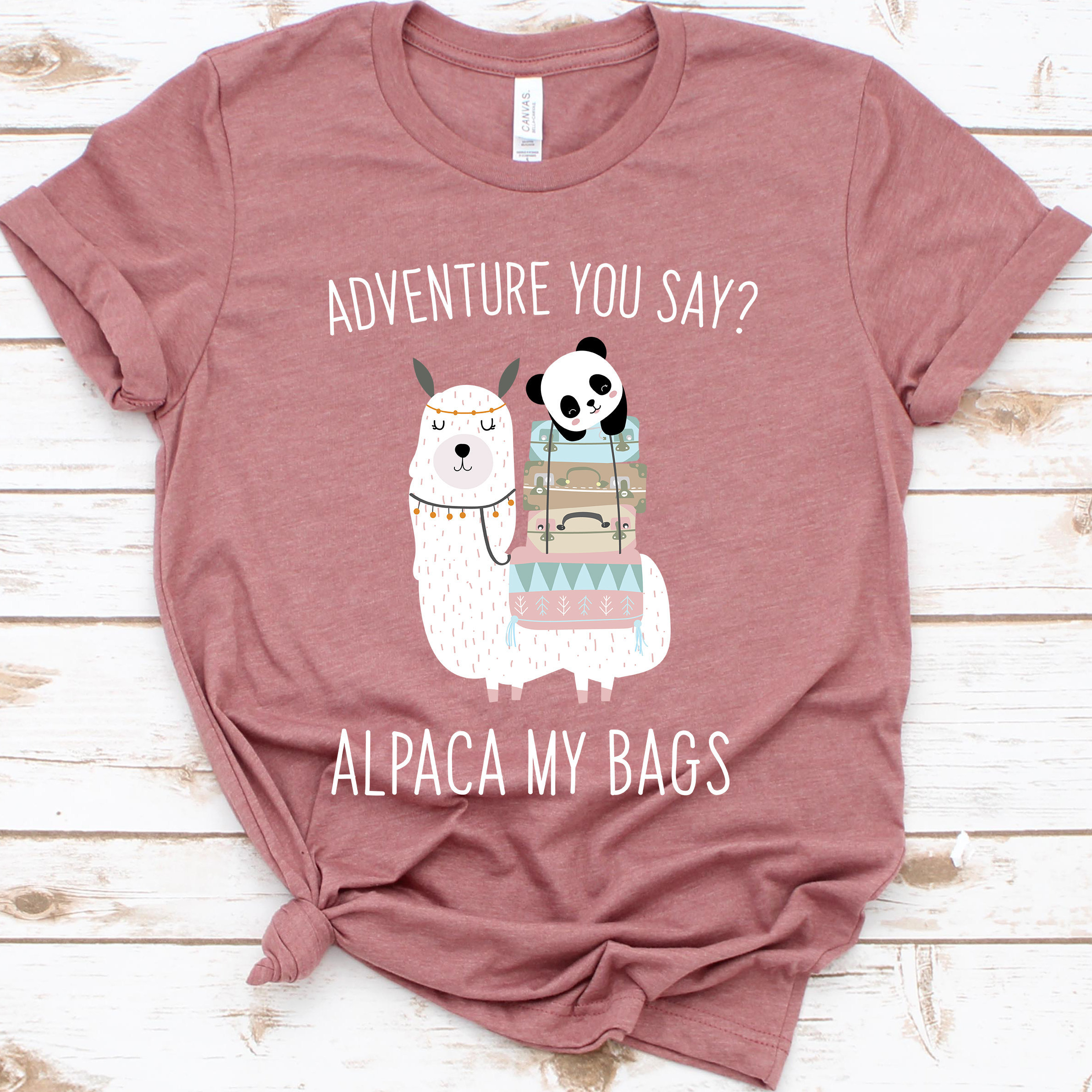 Adventure You Say Alpaca My Bags i'll Pack My Bags | Etsy
