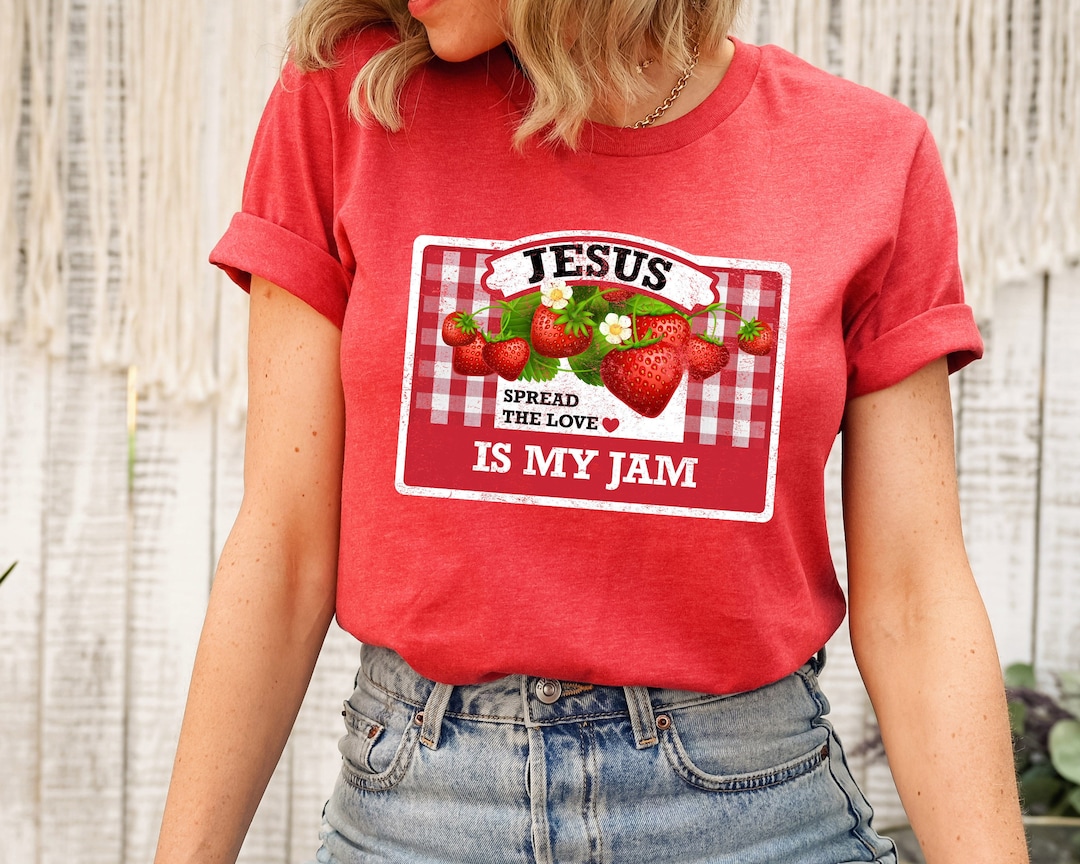 Jesus is My Jam Graphic Tee - Christian Unisex Soft T-shirt - Etsy