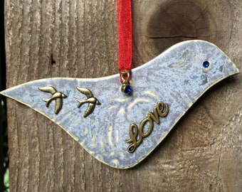 Bird wall hanging | Etsy