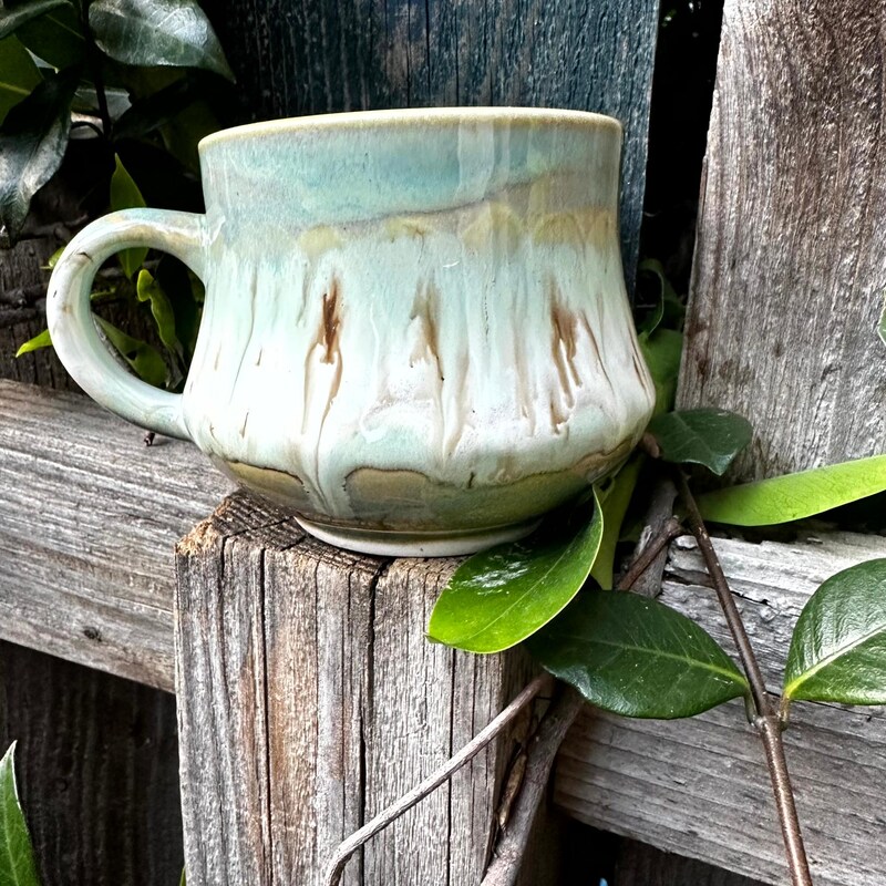 Wide Base Mug - Etsy