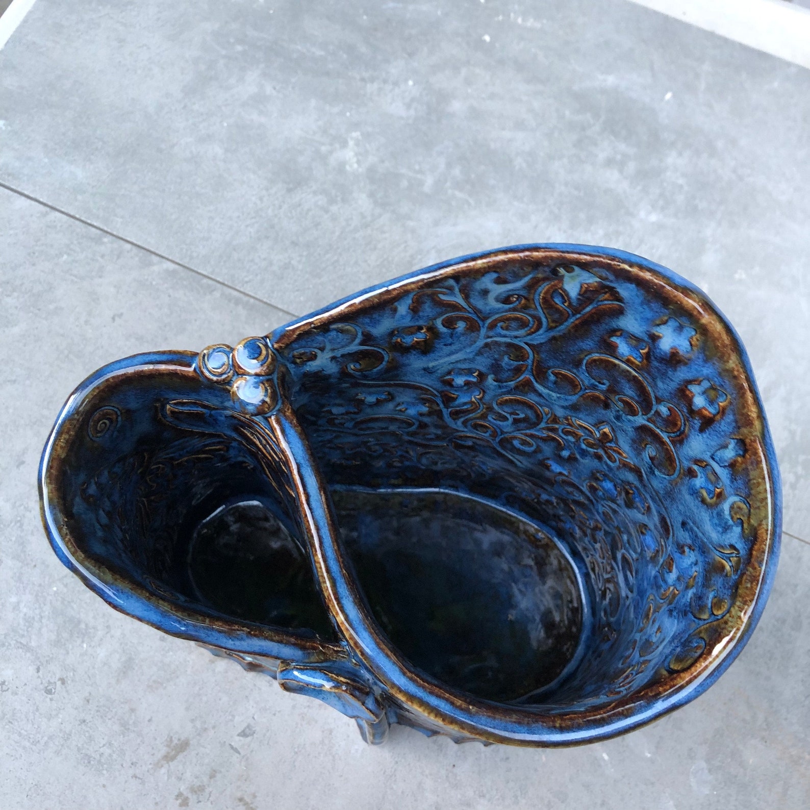 Flower Vase Pottery Ceramic Succulent Holder Handmade - Etsy