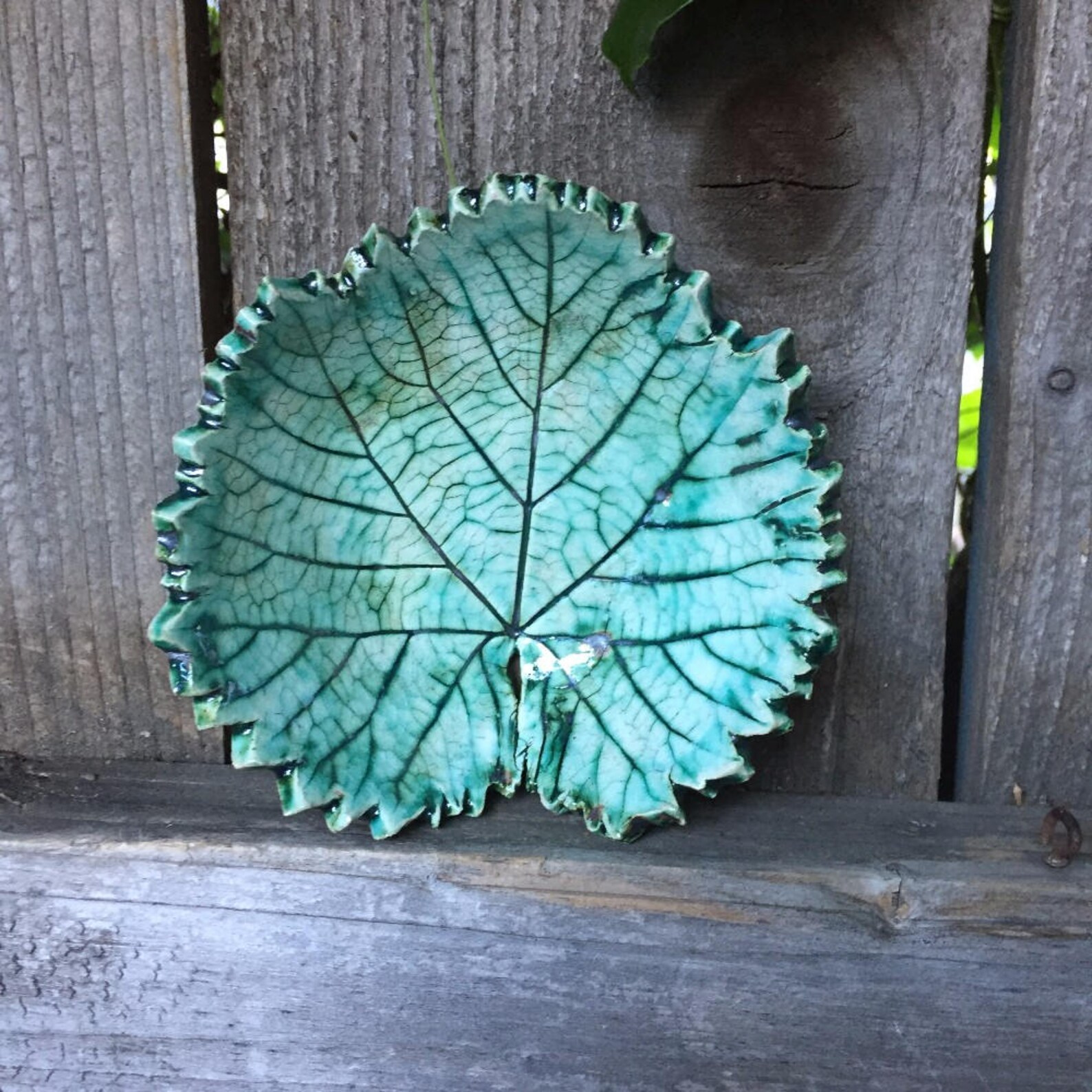 Ceramic Leaf Bowl Leaf Dish Ceramic Spoon Rest Grape Leaf - Etsy